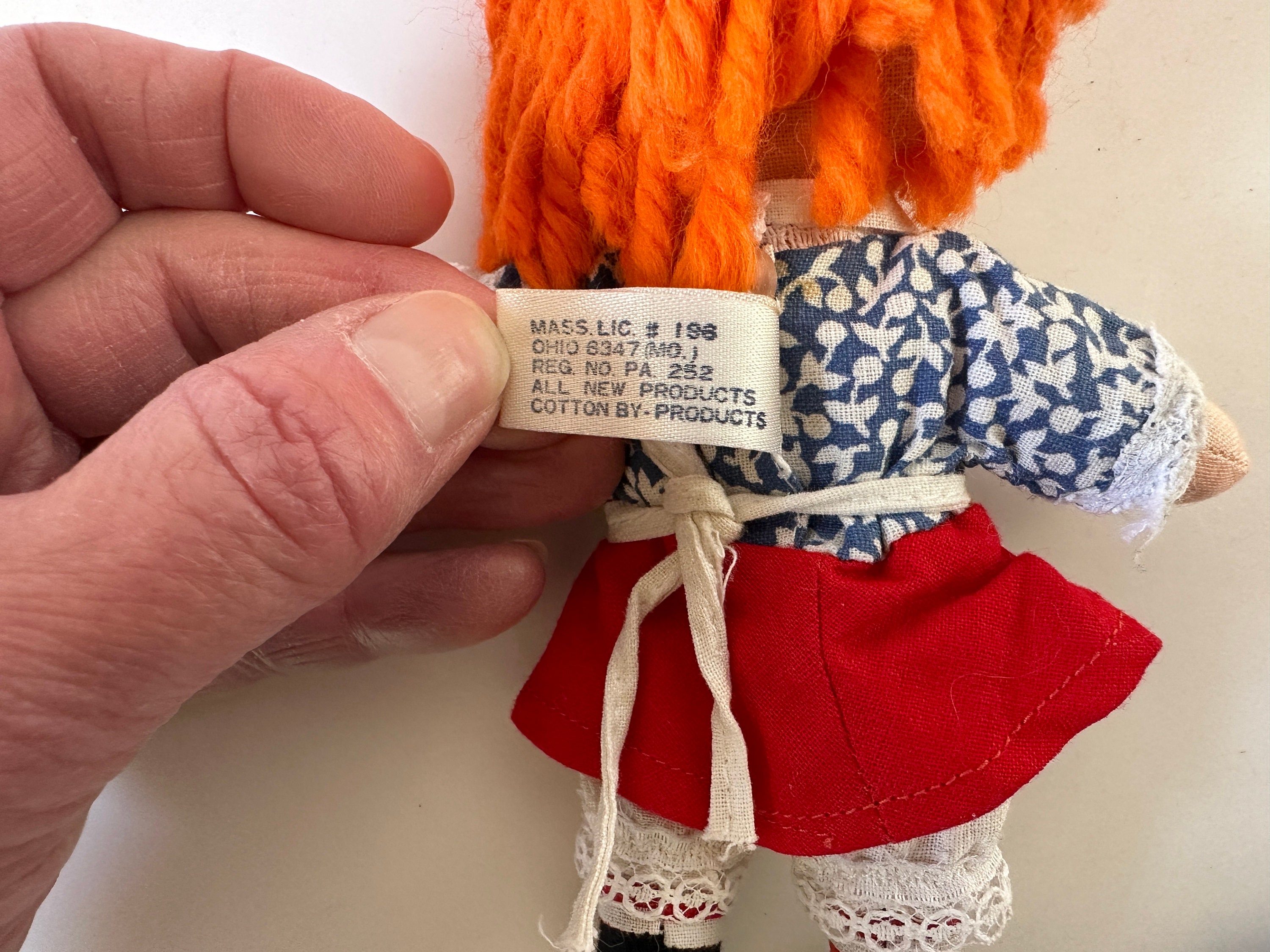 Vintage 6 Raggedy Ann and Andy Hallmark Knickerbocker - Etsy