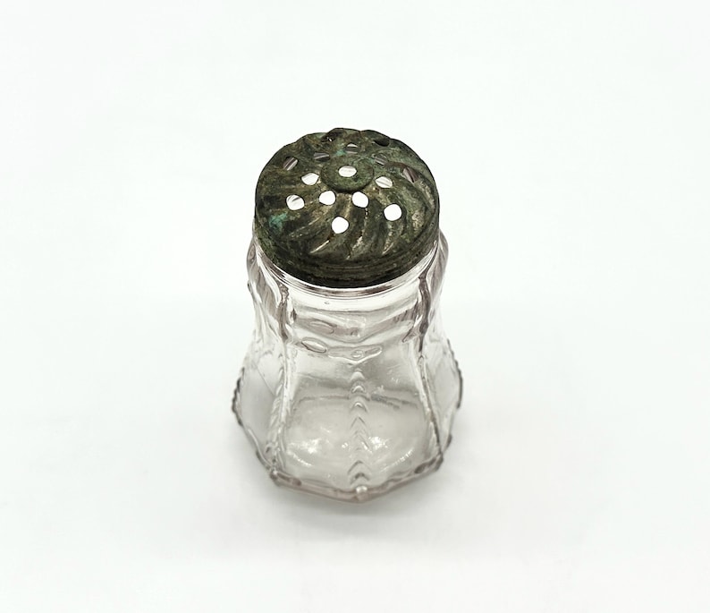 Antique EAPG "overlapping Leaf" Sun Purple Salt Shaker AS IS - Etsy