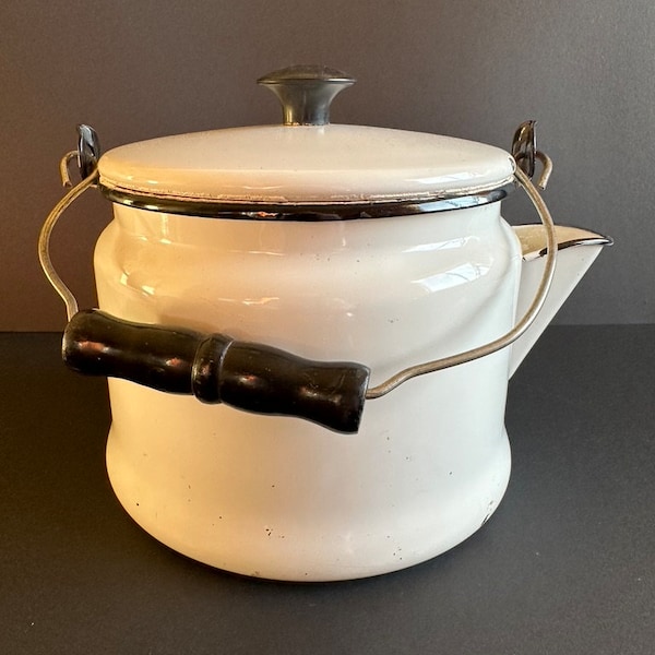 White Enamelware - Etsy
