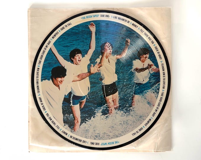 Very Rare the Beatles "the Decca Tapes" Picture Disc LP | the Beatles ...