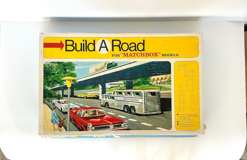 Matchbox Build-a-road BR-1 Snap Together Parts - Etsy