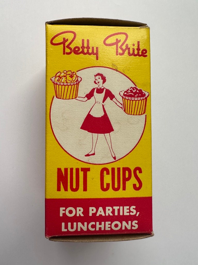 Betty Brite Nut Cups 18 Count 1950s-box Only - Etsy