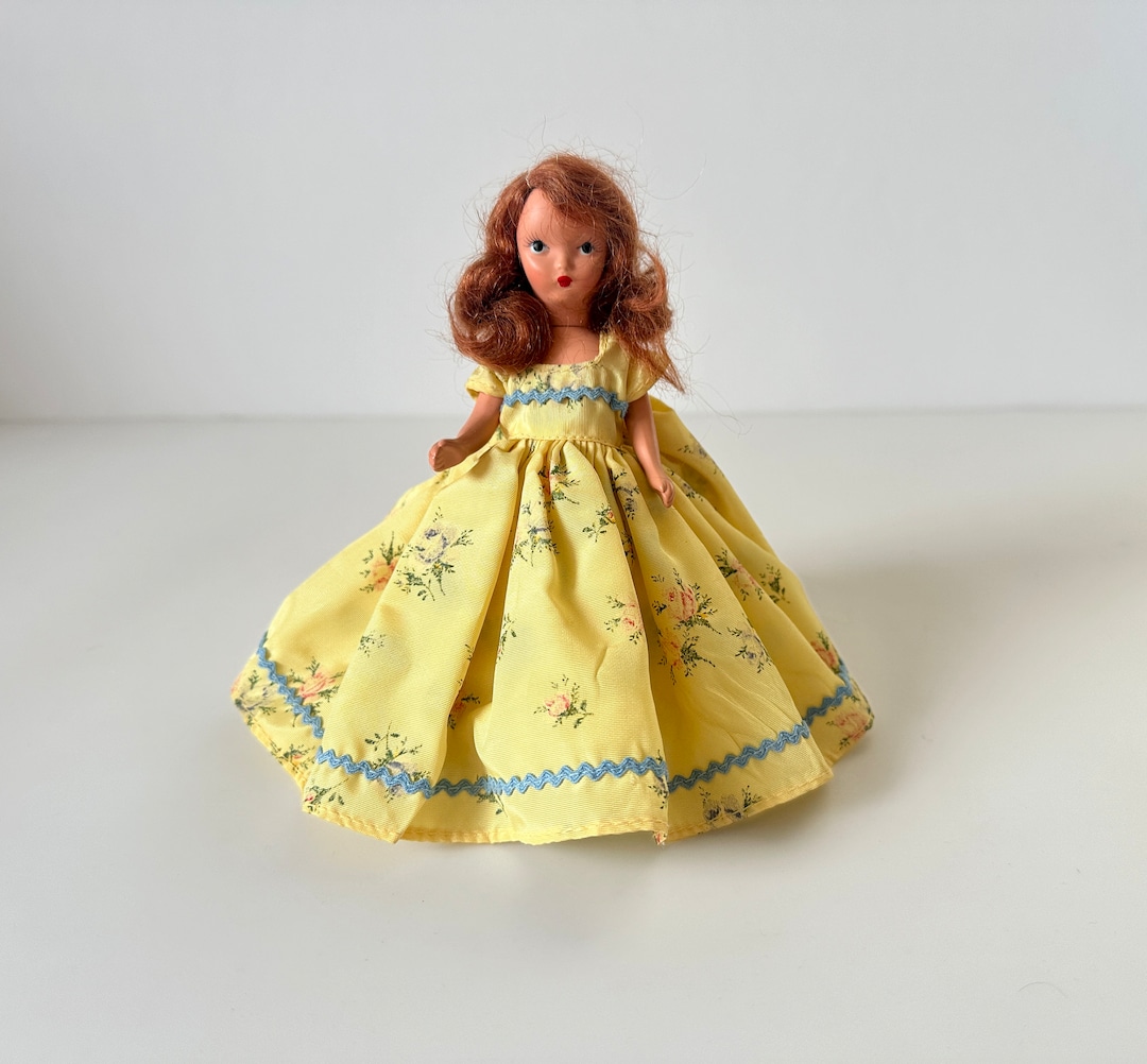 1950s Nancy Ann Storybook Doll Plastic Yellow Gown Pantaloons - Etsy