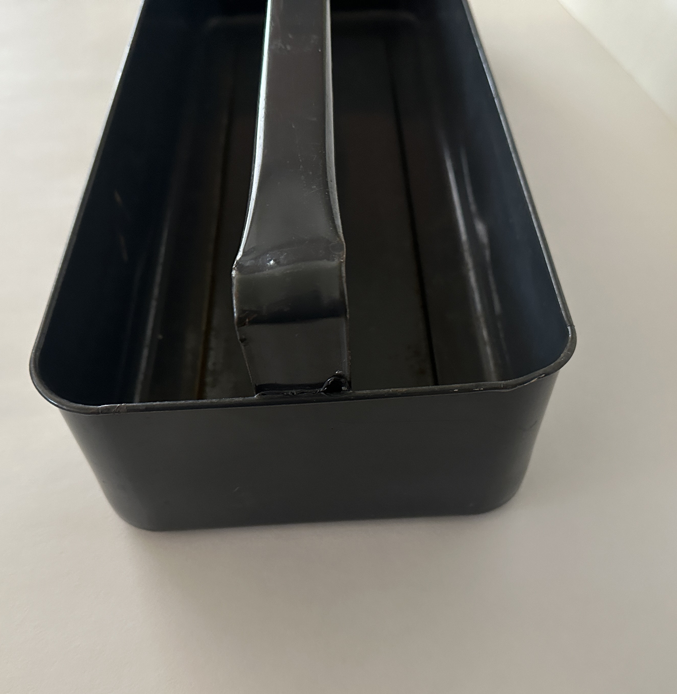 Vintage Metal Tool Caddy Toolbox Tray - Etsy