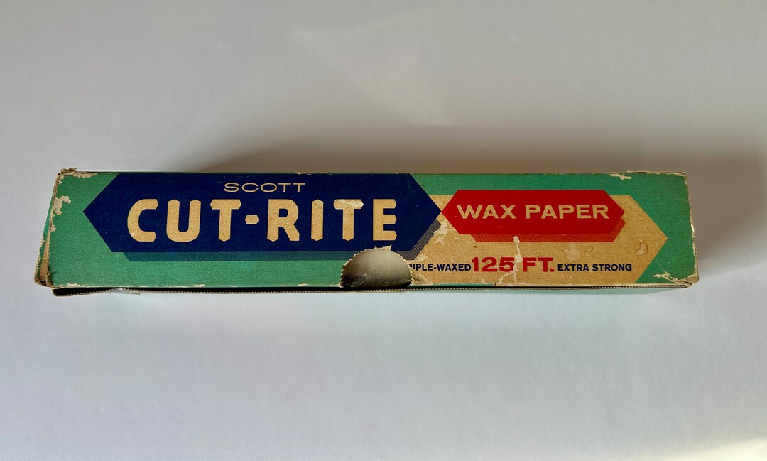 1960s Scott Cut-rite Wax Paper Original Box With Contents - Etsy