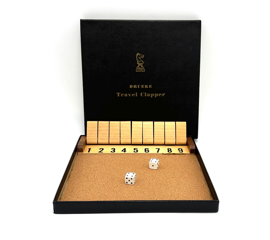 Travel Clapper Game by Drueke and Sons | Solitaire Game | Travel Game ...