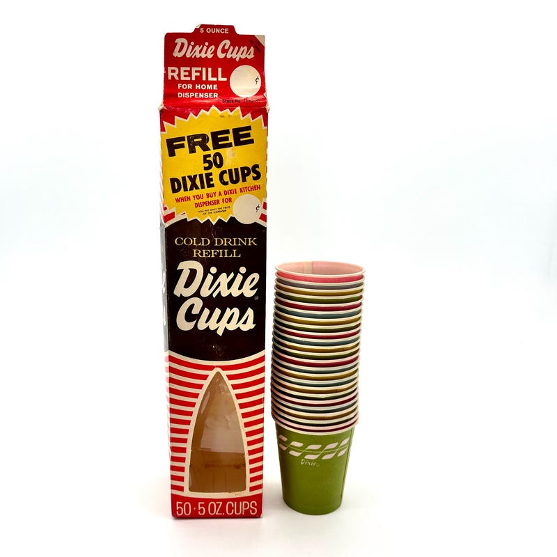 Vintage Dixie Cup - Etsy