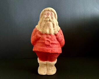 Antique Paper Mache Santa Claus - Etsy