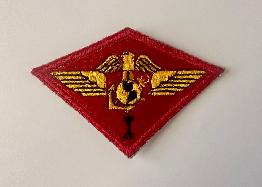 Vintage USMC 1st Marine Aircraft Wing MAW Patch Korean War - Etsy