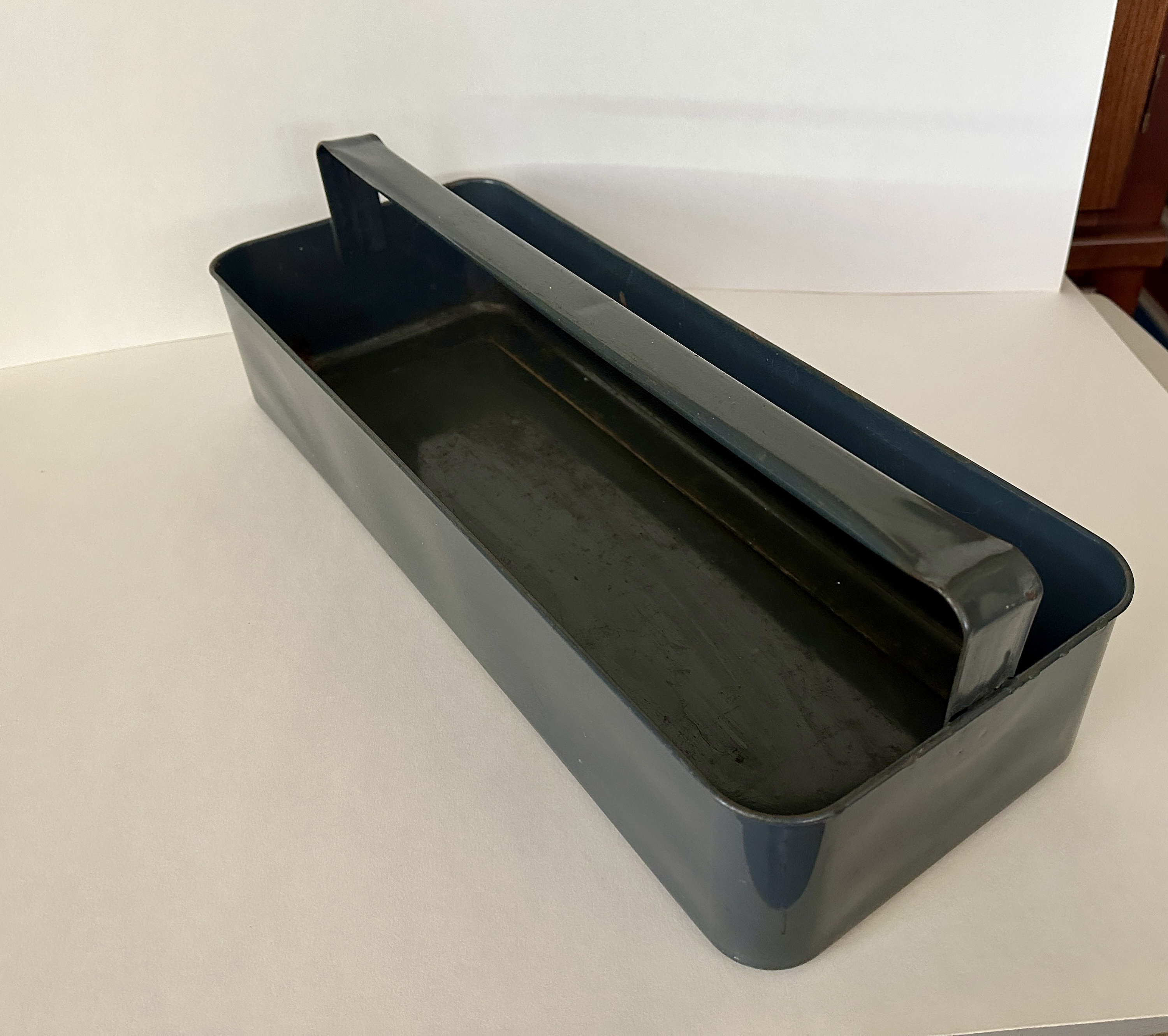 Vintage Metal Tool Caddy Toolbox Tray - Etsy