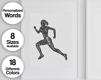 Runner Word Art - Etsy