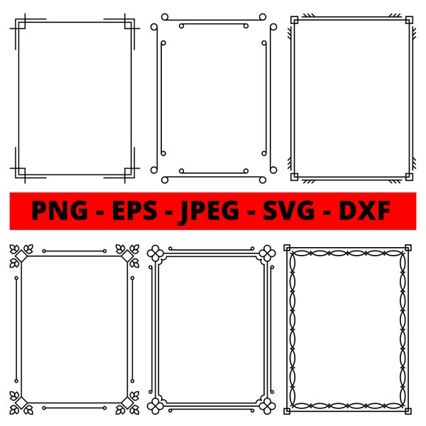 Border Clip Art - Etsy