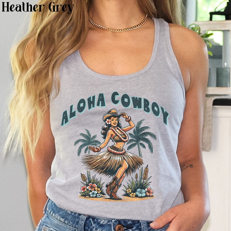 Vintage Hawaiian Tank Top - Etsy