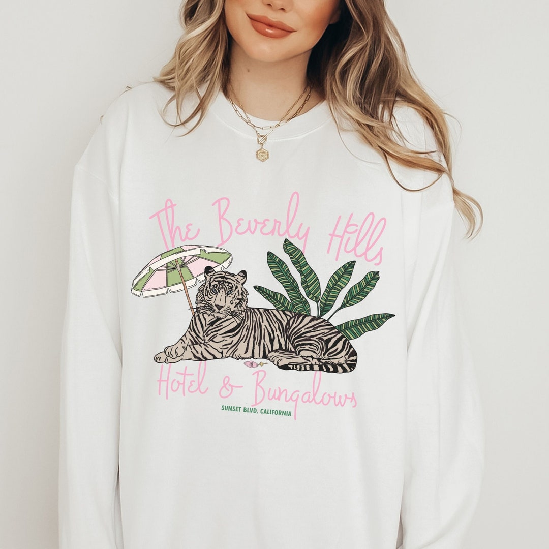 Beverly Hills Sweatshirt Cute Sunset Boulevard Sweater Beachy ...