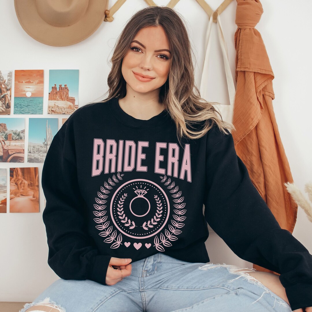 Preppy Bride Era Sweatshirt Cute Wife Sweater Bridal Shower Gift for ...