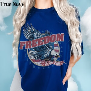 Freedom is Not Free Shirt 4th of July Tshirt Retro Patriotic American ...