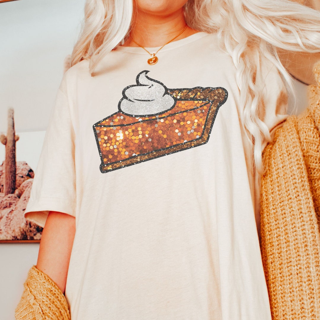Pumpkin Pie Shirt Funny Thanksgiving Tshirt Cute Preppy Slice of Pie ...