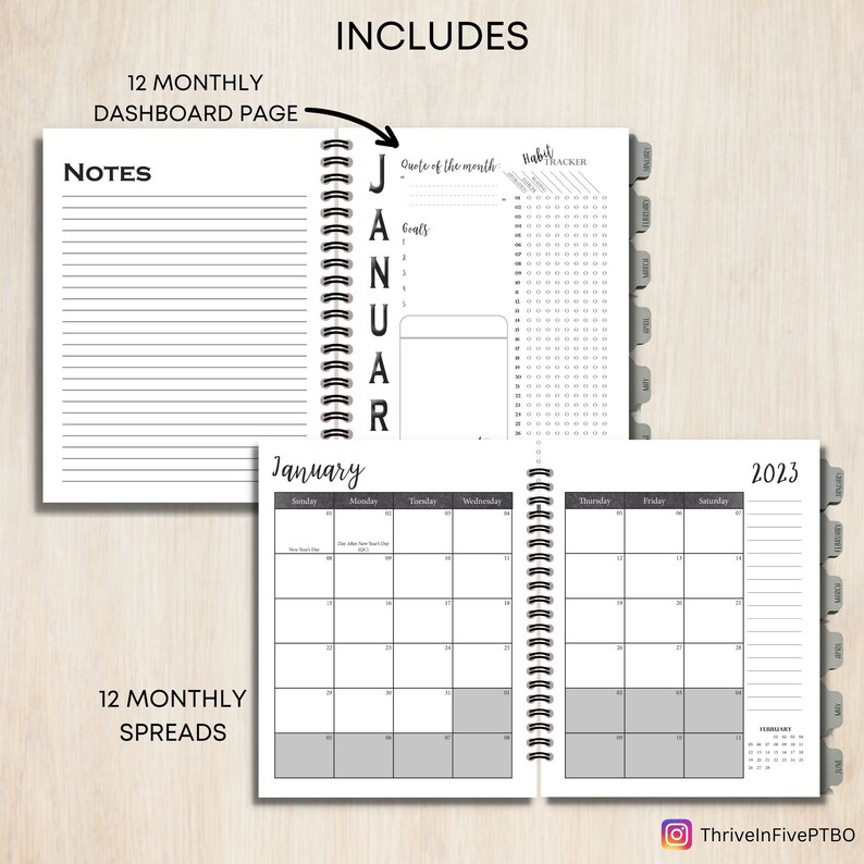 2024 Weekly Planner Customizable Layout and Cover - Etsy