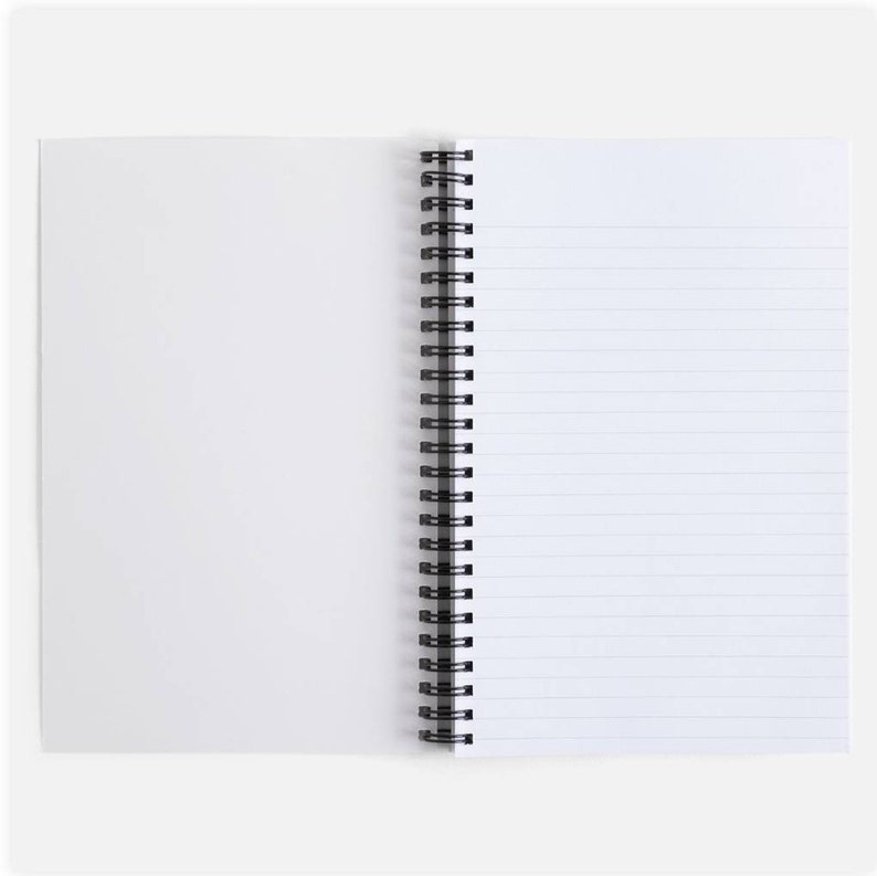 Coil Notebook Rule Lined Blank or Dot Grid Fall Pumpkins - Etsy