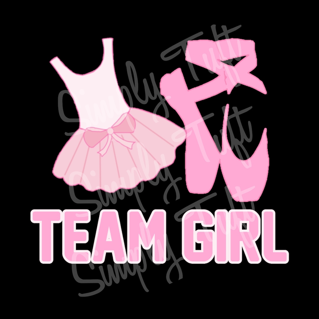 Team Girl Matching With Touchdowns or Tutus | Digital Download ...