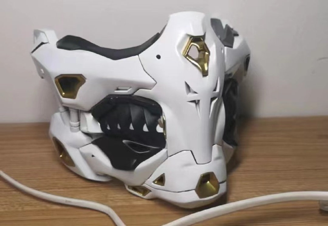 3D Printed Cyberpunk Mask - Etsy UK