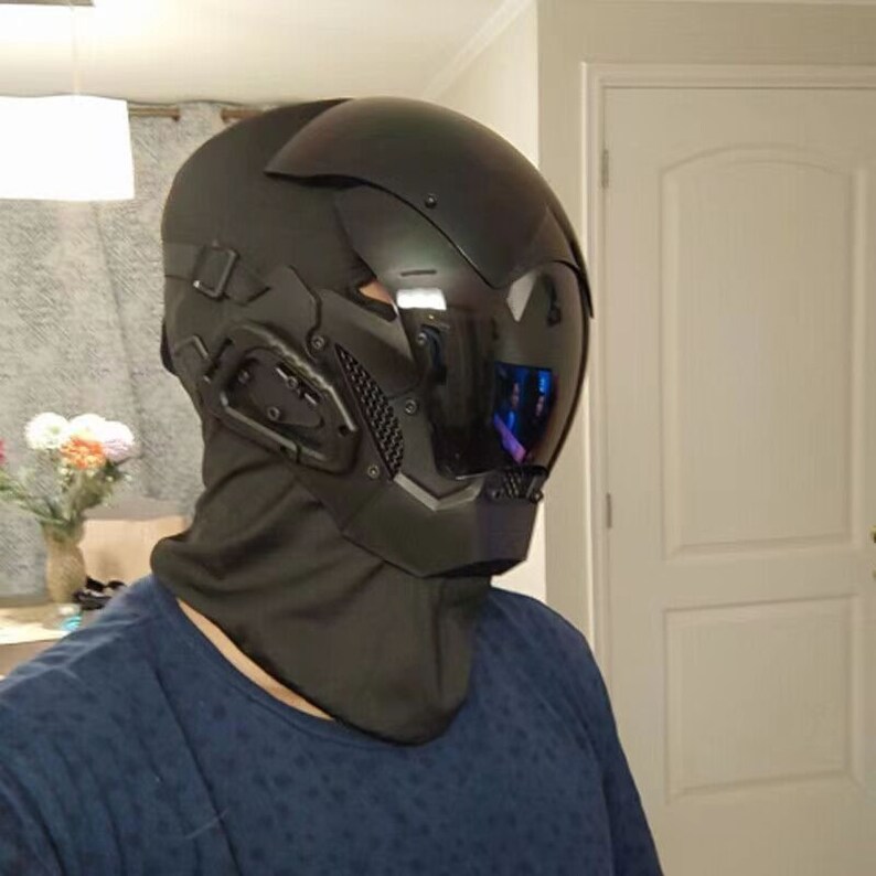 Basic Cyberpunk Mask-cyberpunk Helmet-cyberpunk Cosplay-star - Etsy