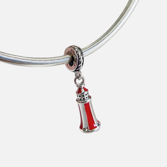 Red Lighthouse Pandora Charm