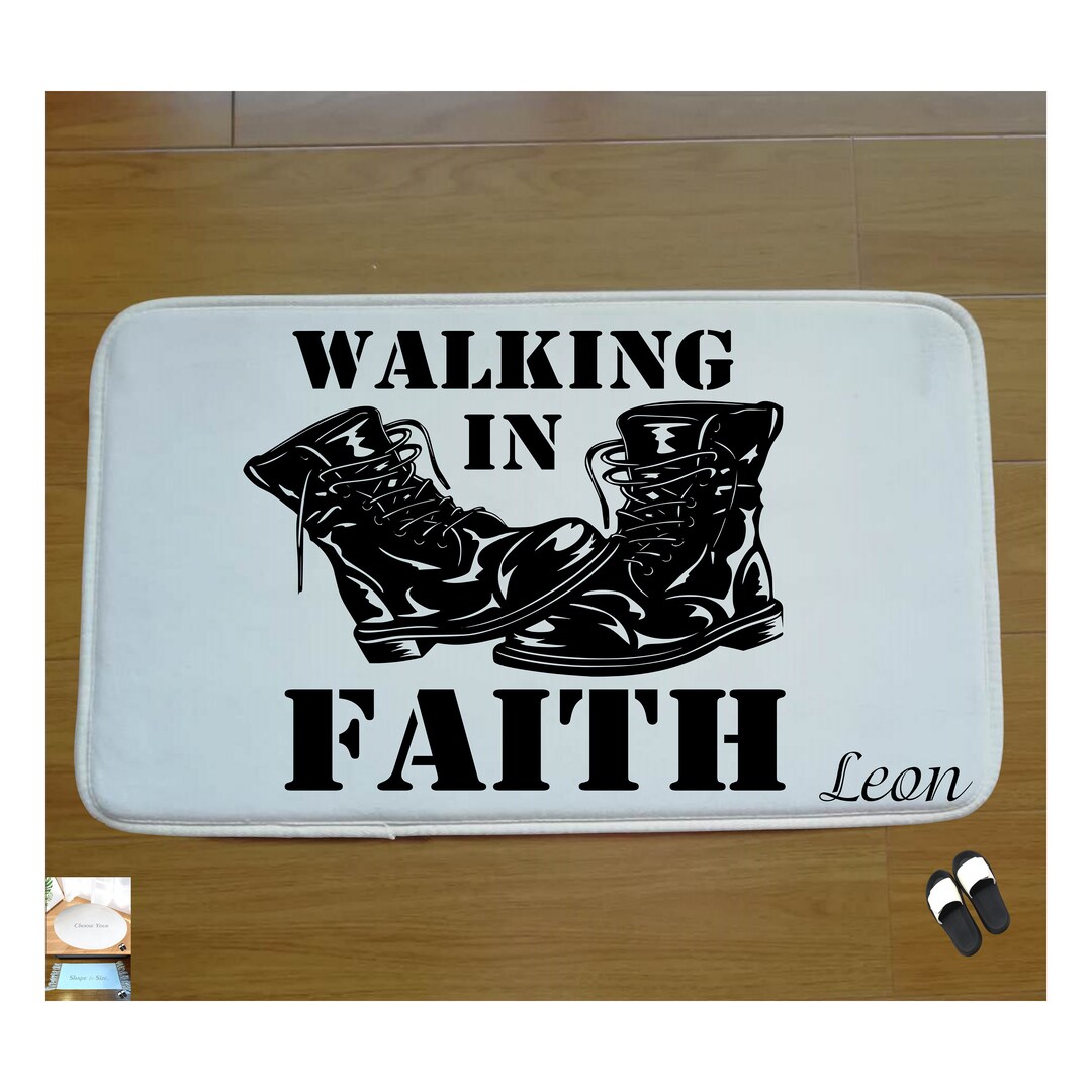 Personalized Christian Prayer Mat: Plush Velvet Religious Gift - Etsy