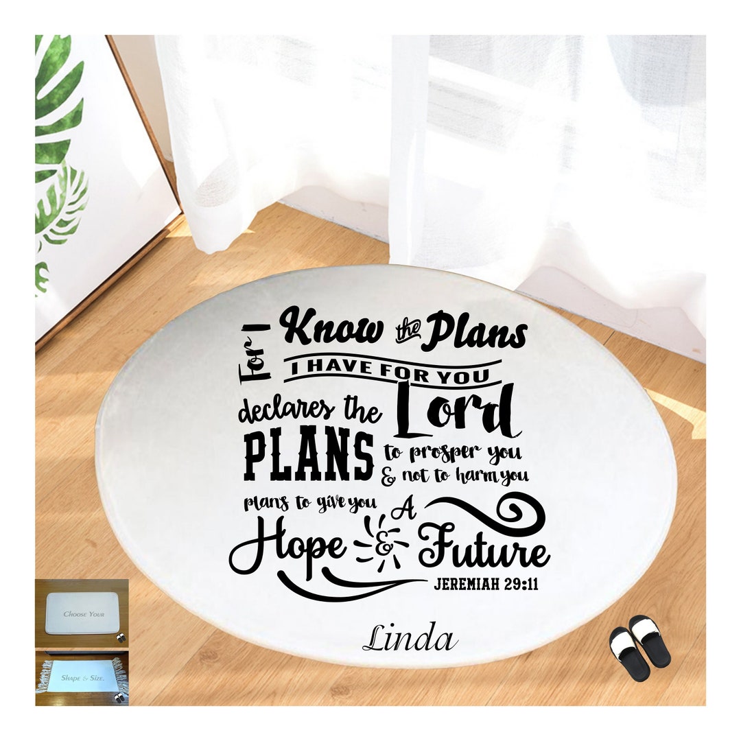 Personalized Christian Prayer Mat: Plush Velvet Religious Gift - Etsy