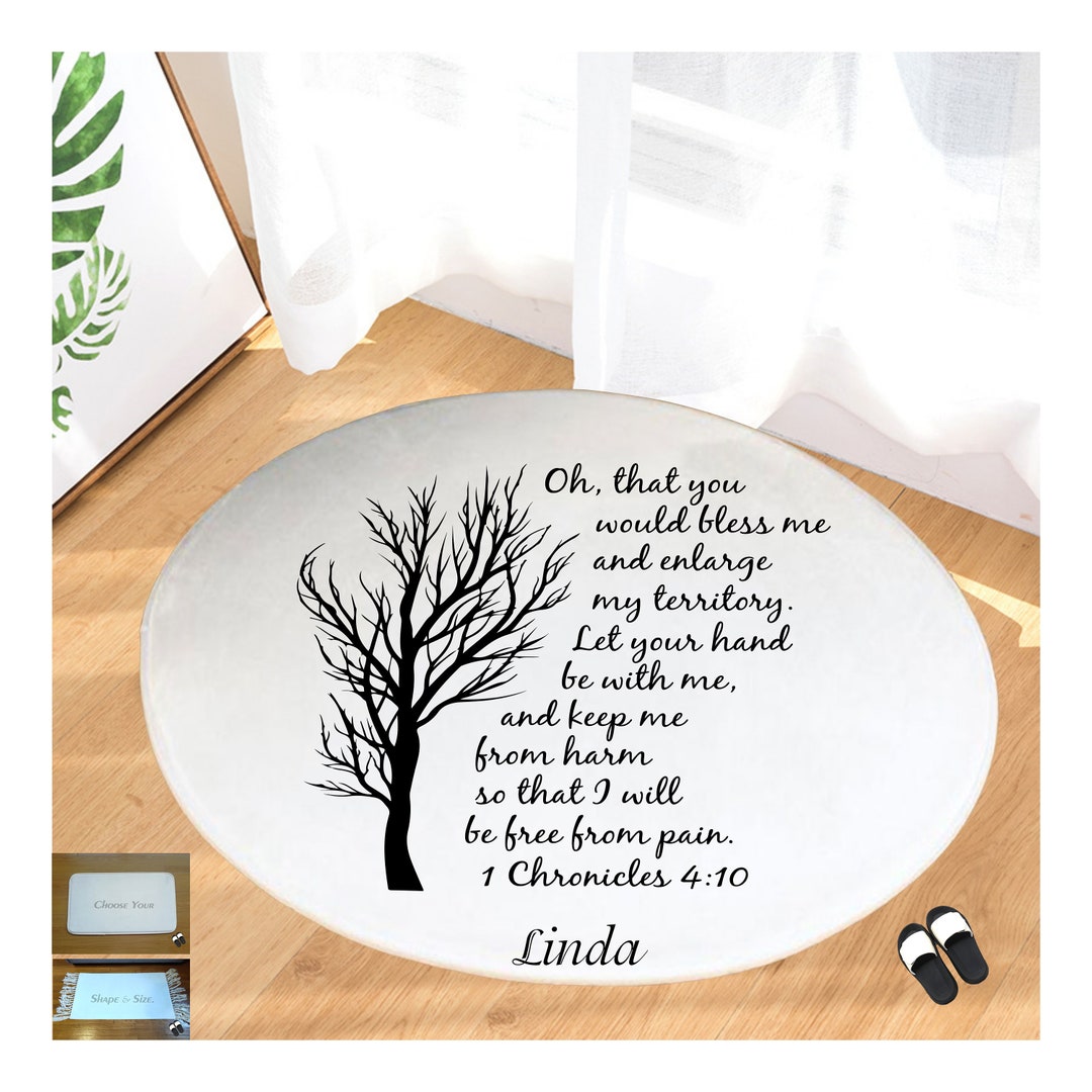 Personalized Christian Prayer Mat: Plush Velvet Religious Gift - Etsy
