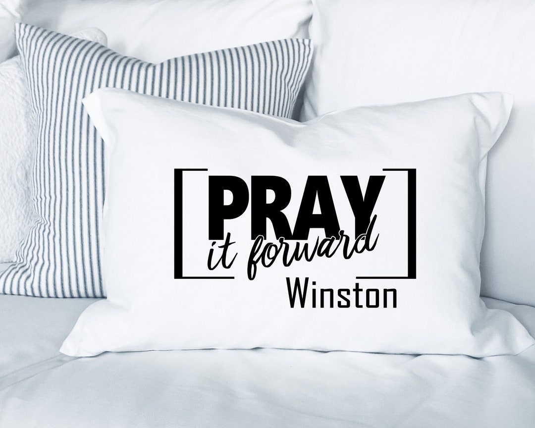 Personalized Prayer Pillowcase| Christian Comfort Gift| Custom Prayer ...
