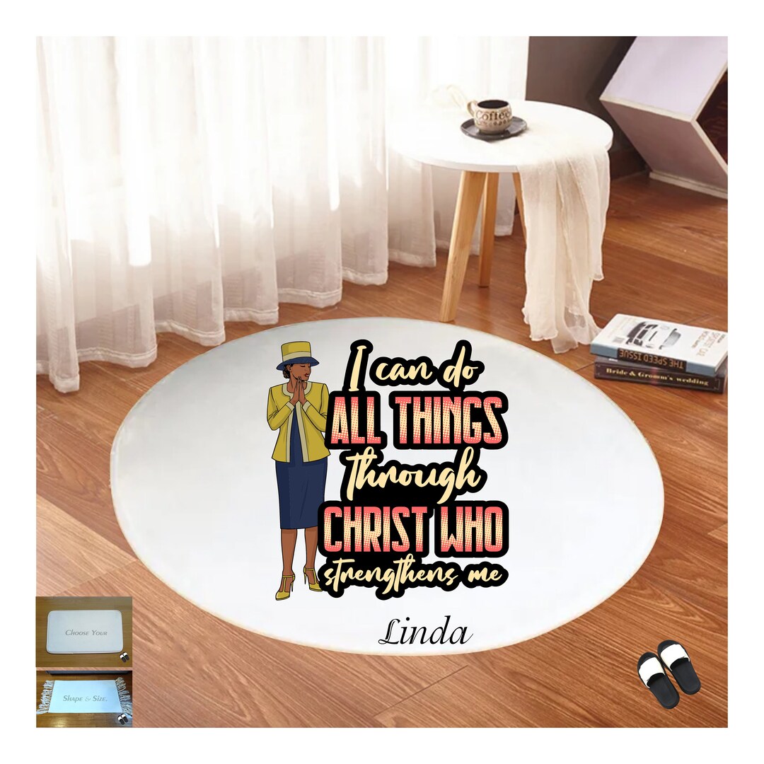 Christian Prayer Mat With Name |religious Gift| Inspirational Gift ...