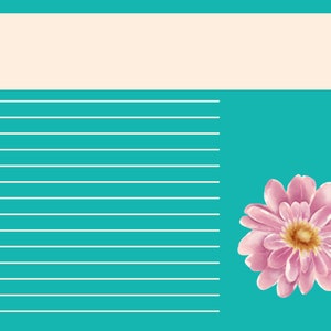 Cute Stylish Flashcards. 30 Different Styles - Etsy