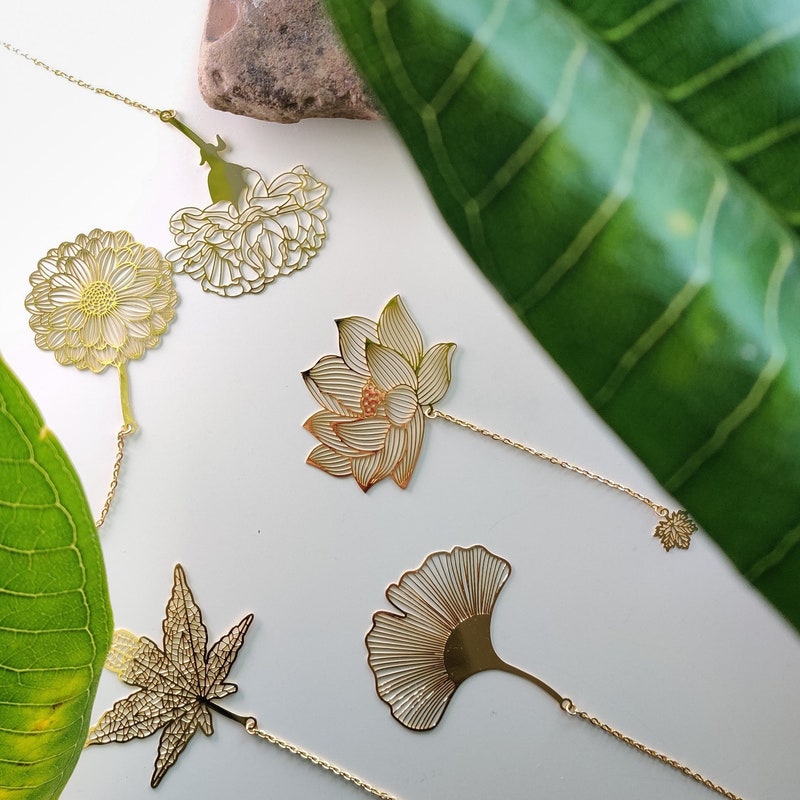 Metal Bookmarks - Etsy