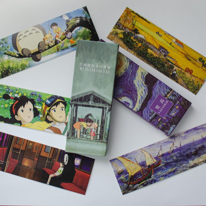 Ghibli Bookmark - Etsy