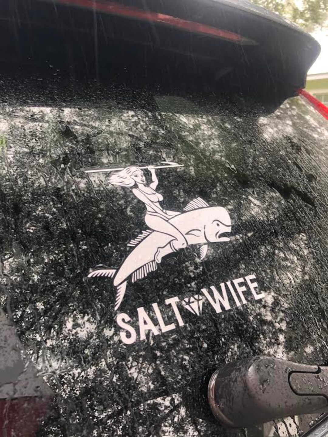 Salt Wife Decal - Etsy