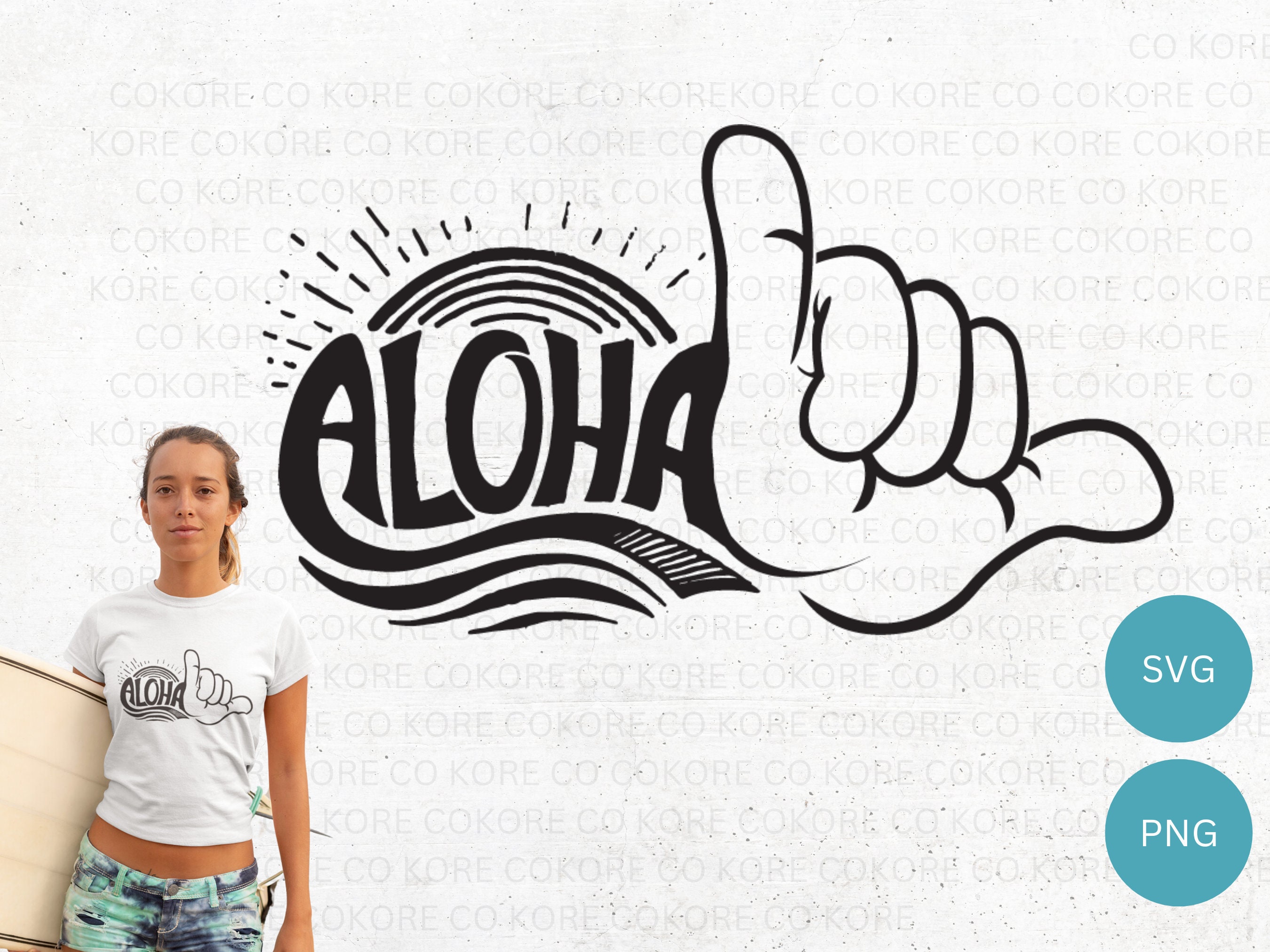 Aloha Svg Aloha PNG Hawaii Svg Ai Digital Download Decal - Etsy