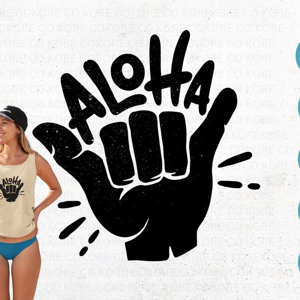 Aloha svg - Etsy