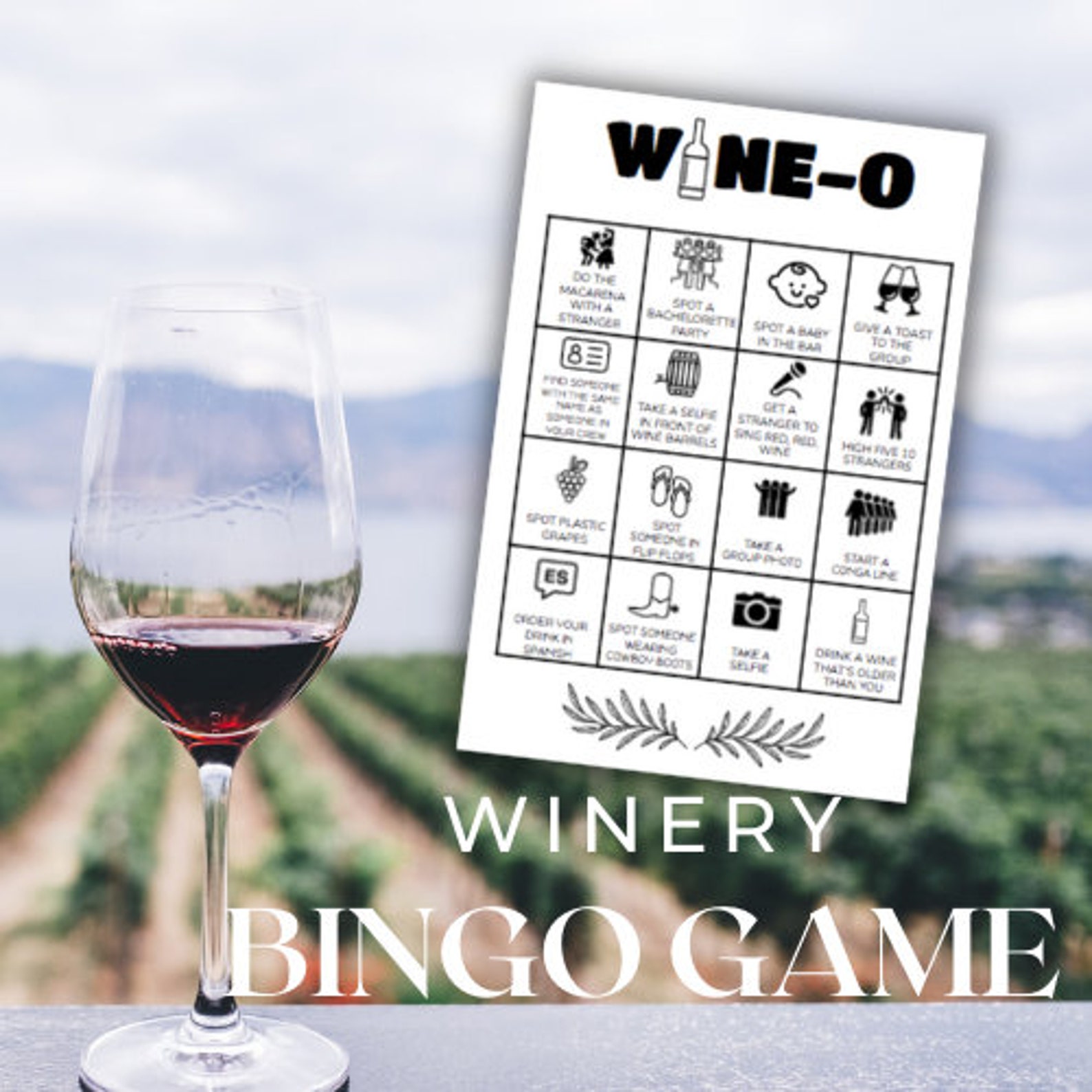 Winery Games | Wine Tasting Games | Wine Party Games - Etsy