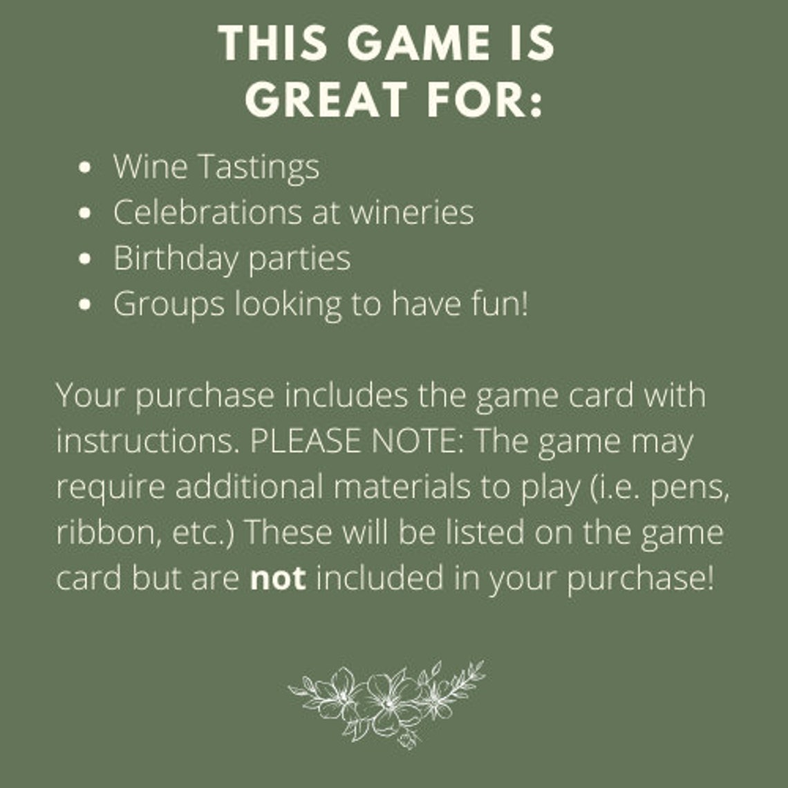 Winery Games | Wine Tasting Games | Wine Party Games - Etsy