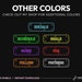 Pink Neon Twitch Panels | 40 Panels | Stream Panel / Neon Panel ...