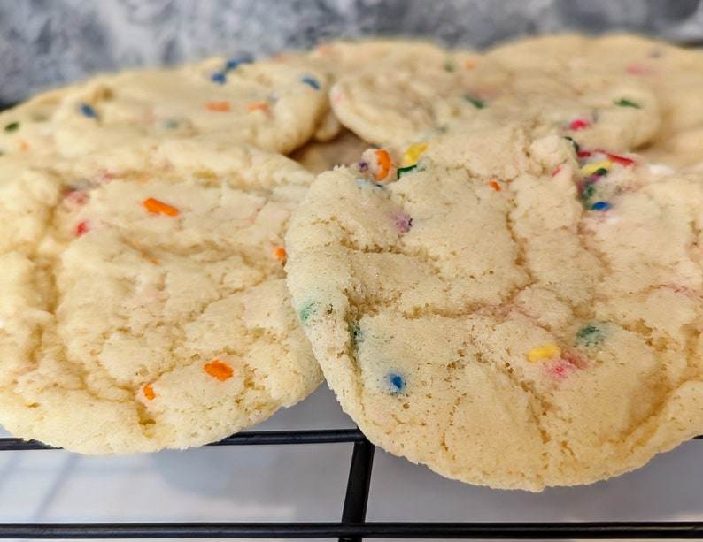 Vegan Birthday Sprinkle Sugar Cookies, Vegan Sugar Cookies With ...