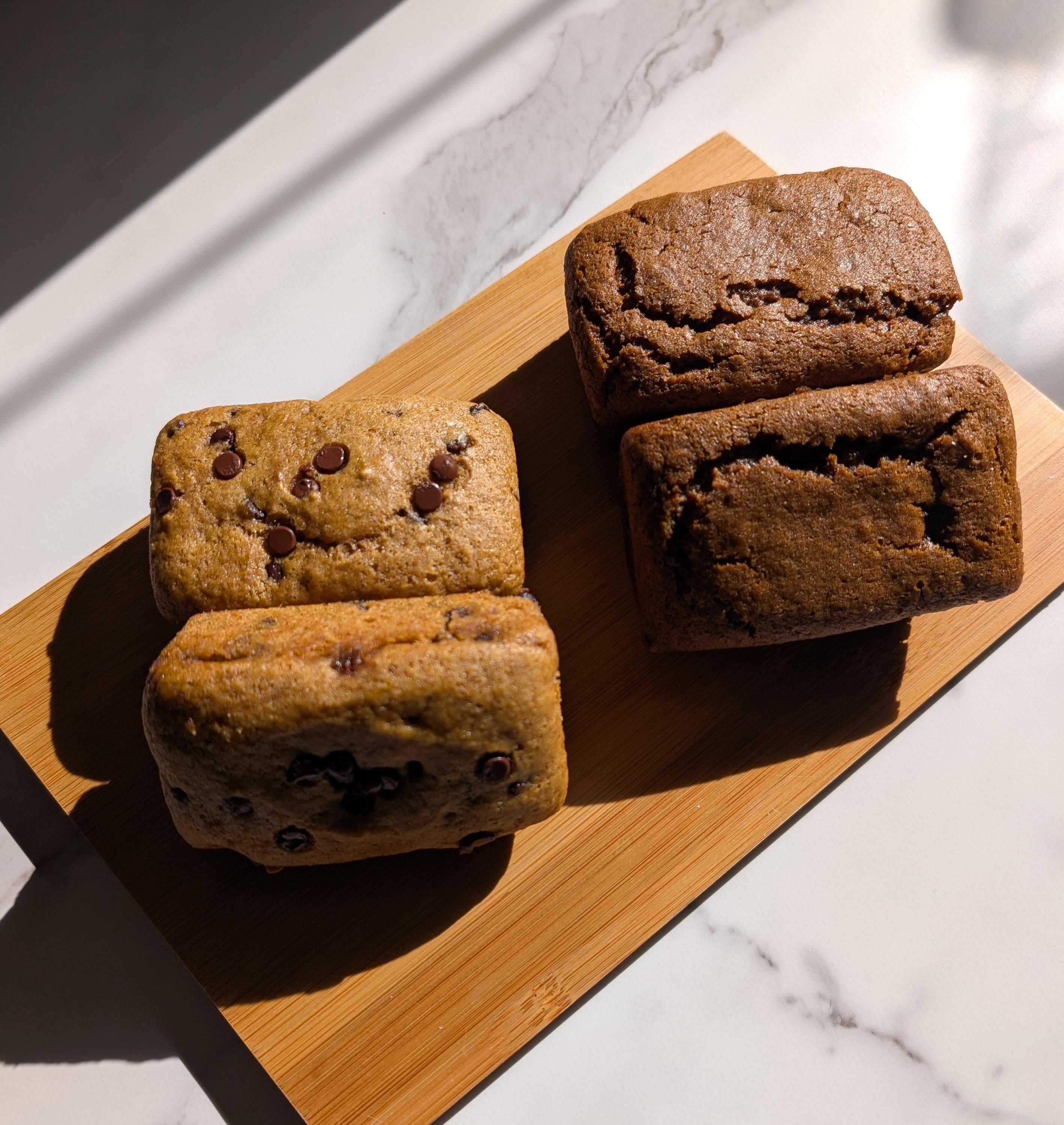 Vegan Mini Loaf Bundle | Pumpkin, Gingerbread & Maple Pecan | 4 or 8 ...