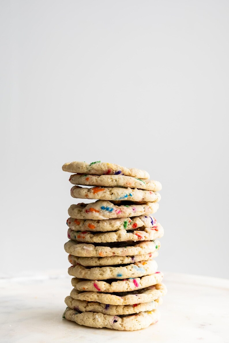 Vegan Birthday Sprinkle Sugar Cookies, Vegan Sugar Cookies With ...