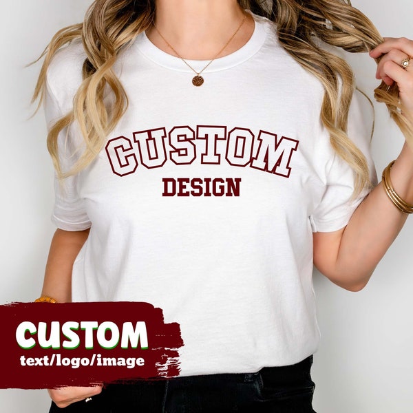 Custom Tshirt - Etsy