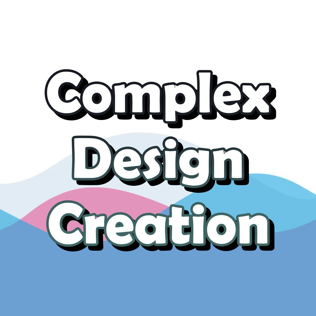 Complex Print Design Creation - Etsy