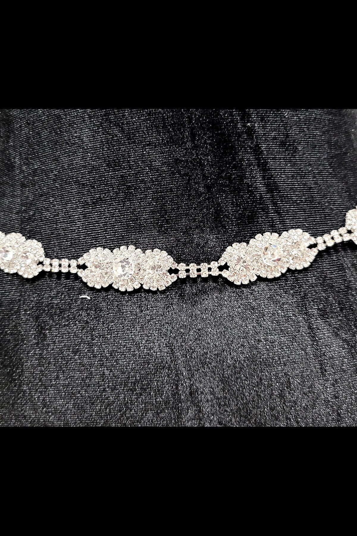 Crystal Jewel Belt With Rhinestones and Tie On/lace up Ivory Sashes ...
