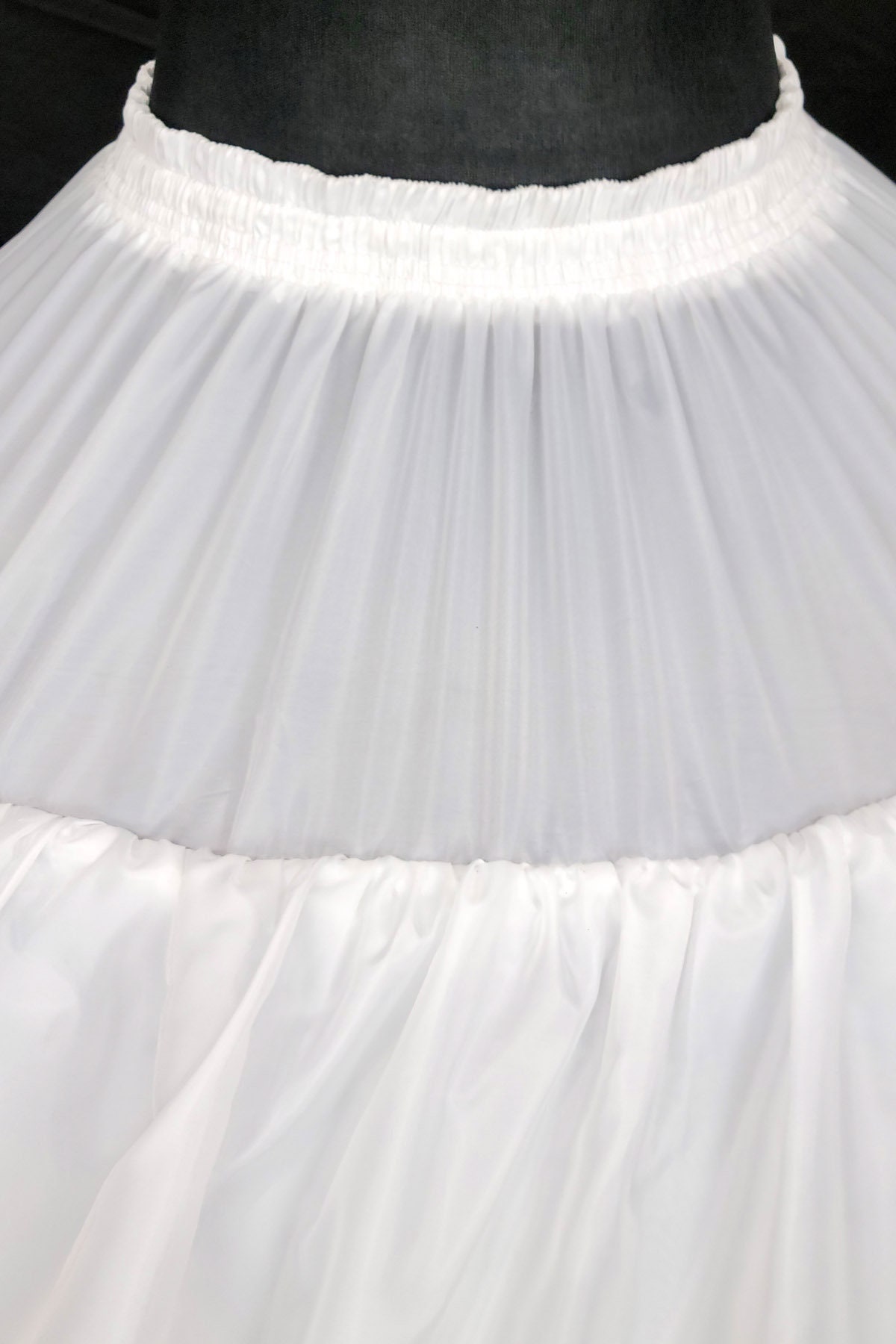 Large Petticoat With Five Metal Hoops and Lace up Hook and Eye Waist ...