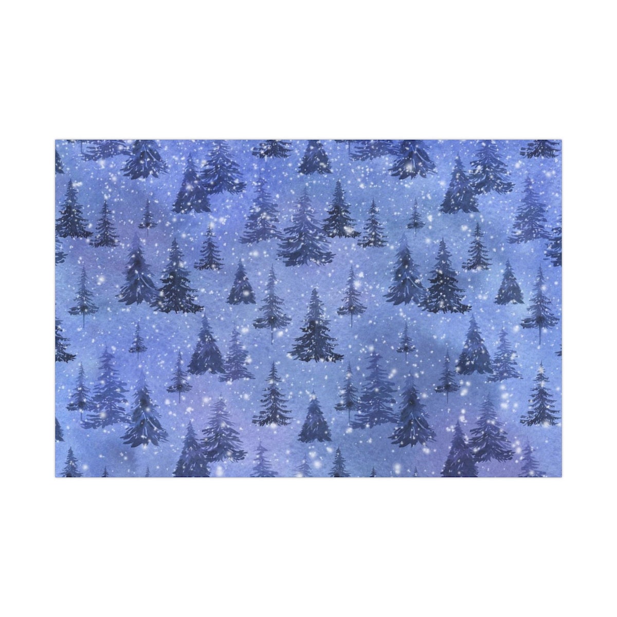 Wrapping Paper: Winter gift Wrap Birthday Holiday - Etsy