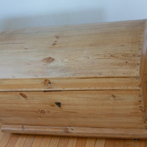 LARGE Antique German Immigrant Trunk / RARE 1800s European Antique ...